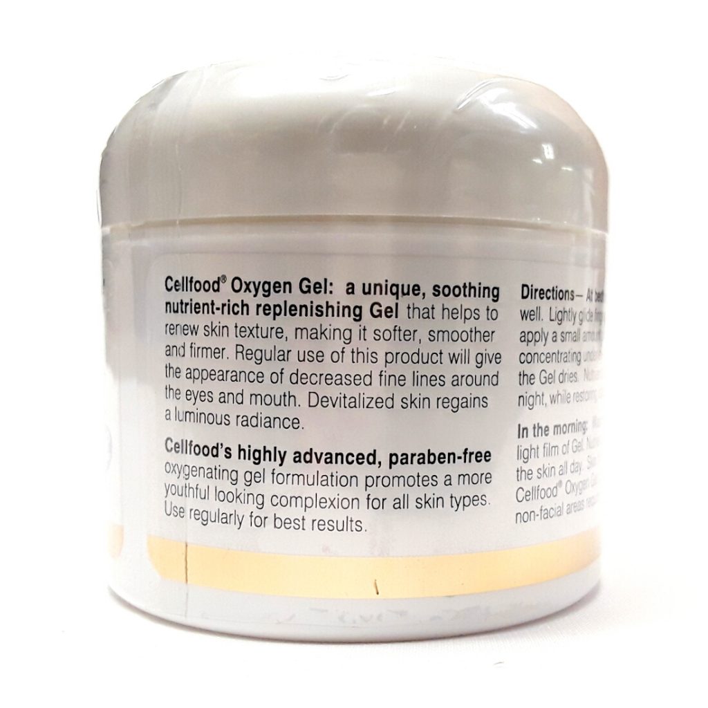 Cell Food Oxygenating Skin Care - Oxygen Gel