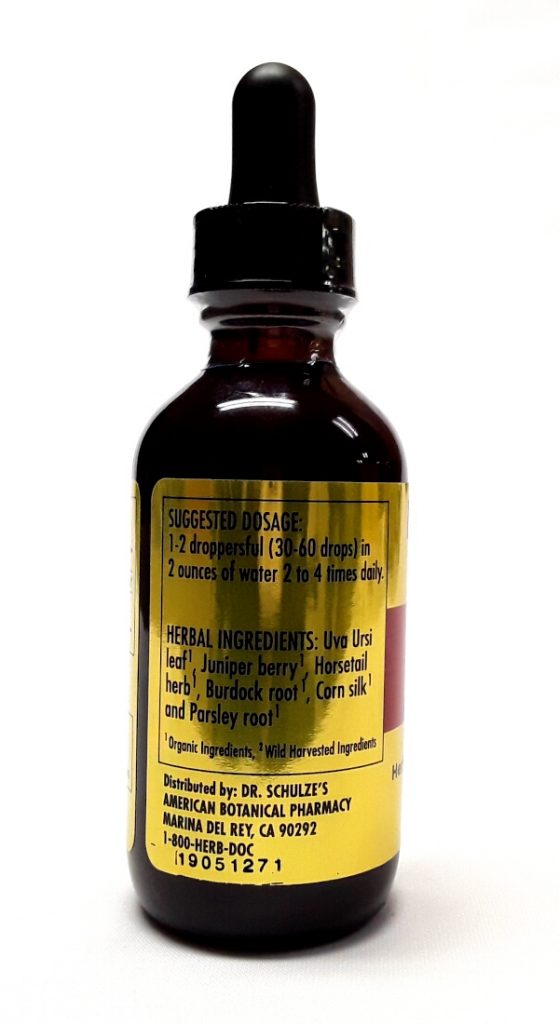 Dr. Schulze's K-B (Kidneys & Bladder) Formula 2 fl oz