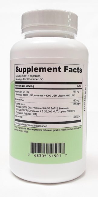 NaturalSlim® Helpzymes™ 100 Caps