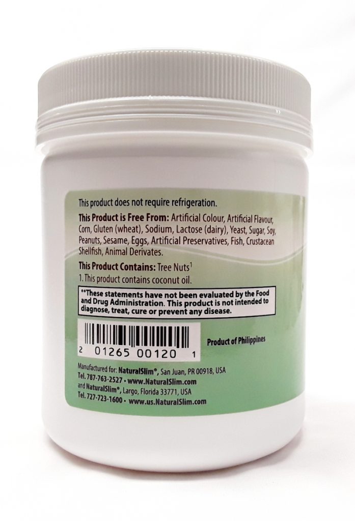 NaturalSlim® Coco-10 Plus™, 100% Organic Coconut Oil & CoQ10, 16 oz ...