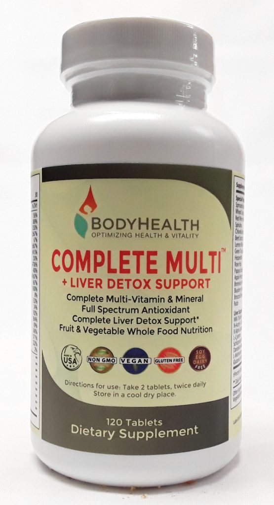 BodyHealth Complete Multi + Liver Detox Support 120 Caps