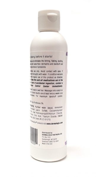 DermaZinc Shampoo, Zinc Pyrithione (0.25%), 8 Fl oz