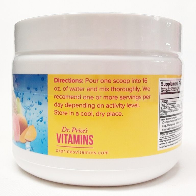 Dr. Price's Electrolyte Mix Blueberry Tropical Supplement Powder