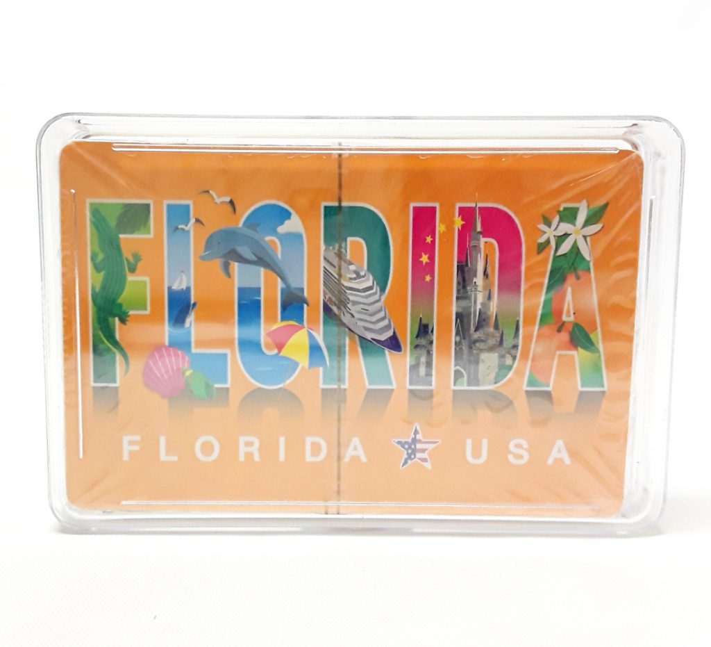 PCF Souvenirs Playing Cards Orange Florida