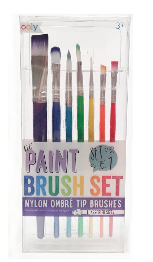 Ooly Lil Paint Brush Set, set of 7
