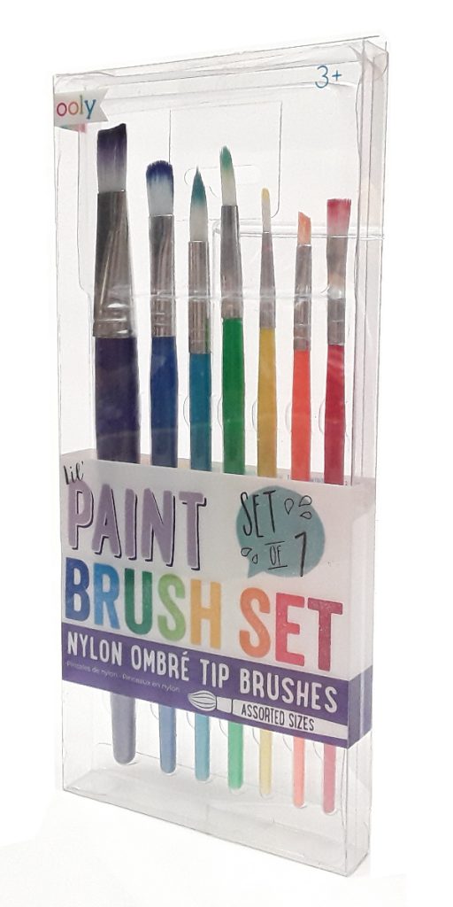 Ooly Lil Paint Brush Set, set of 7
