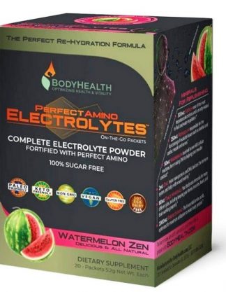 BodyHealth Perfect Amino Electrolytes Powder, Packets, Watermelon Zen ...