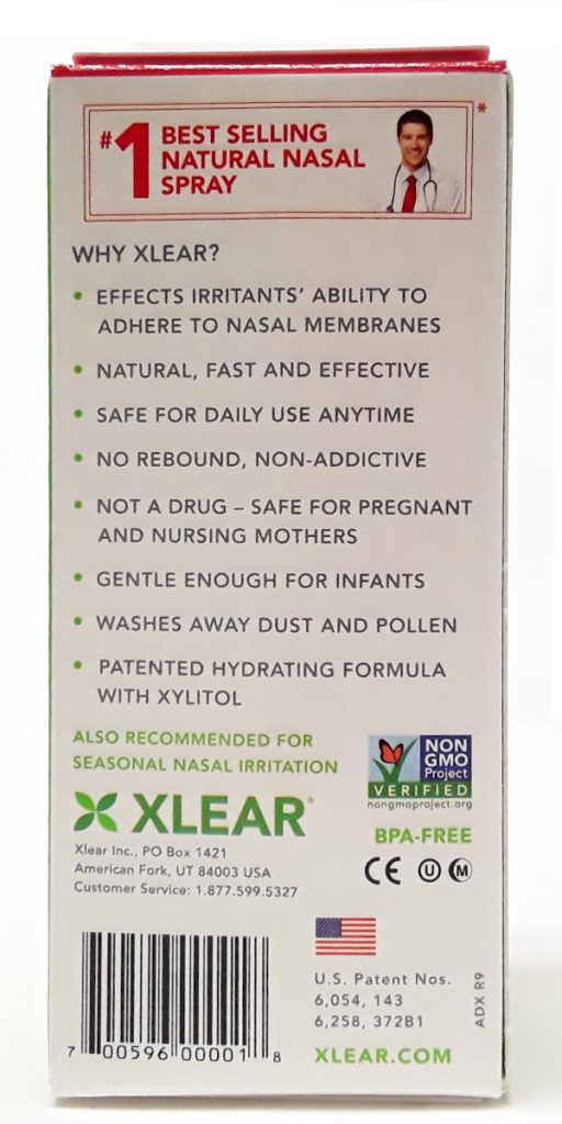 Xlear Xylitol and Saline Nasal Spray .75 fl oz