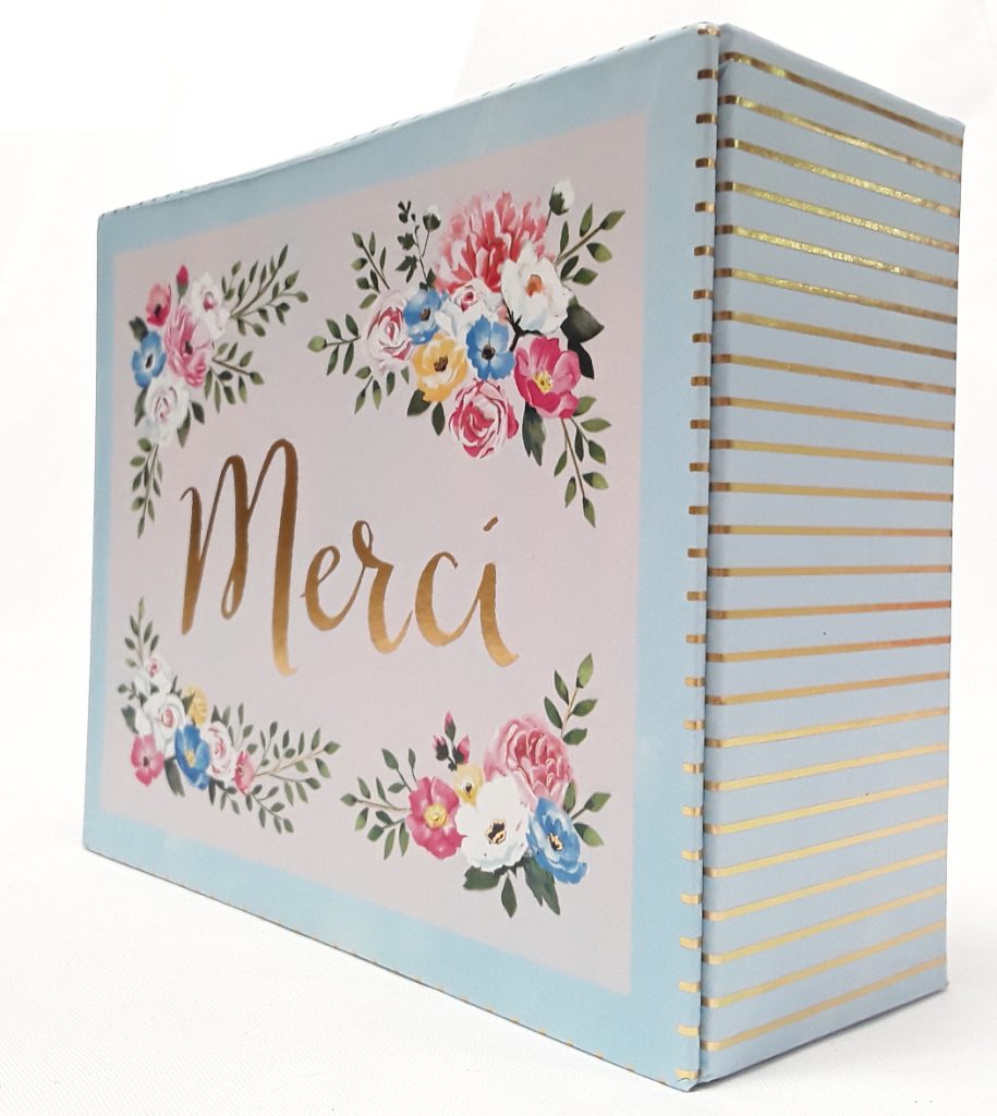Papyrus Merci Flowers Boxed Note Cards And Envelopes, 20-Count