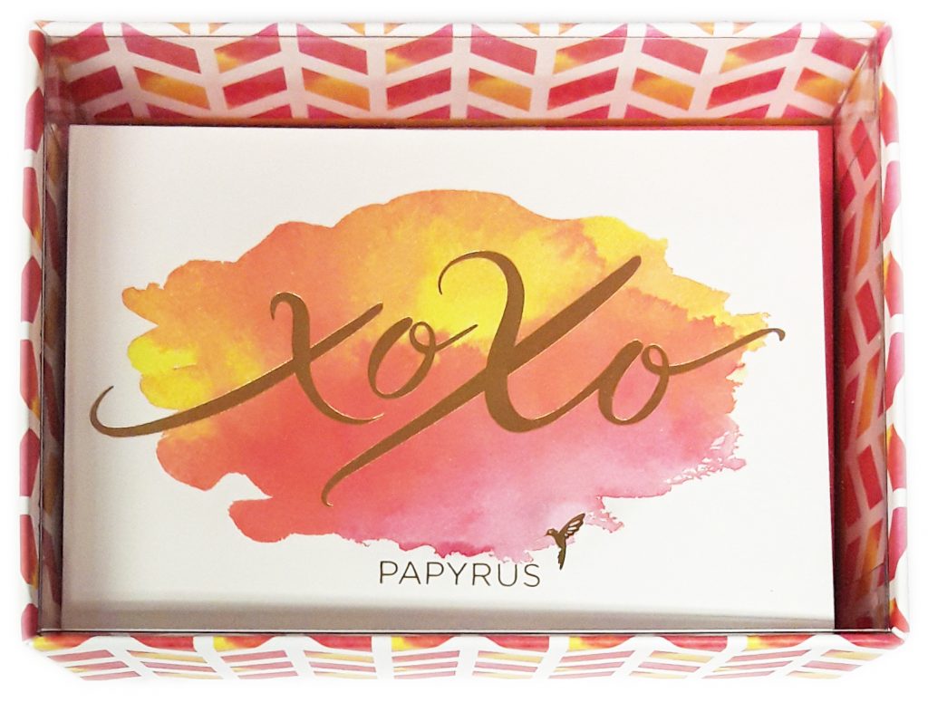 Papyrus XoXo Boxed Note Cards, 14-Count