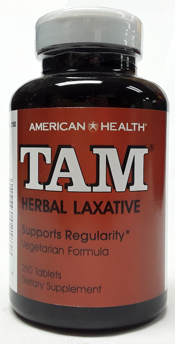 American Health® Tam Herbal Laxative 250 tabs