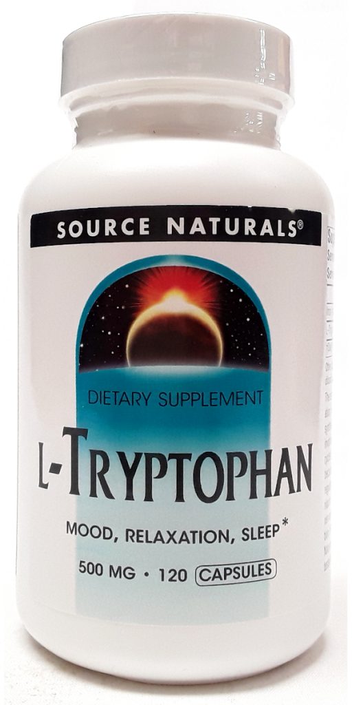 Source Naturals L-Tryptophan 500mg 120 capsules